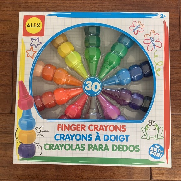 ALEX | Toys | Alex Toys Artist Studio Clickable Finger Crayons 2483s ...